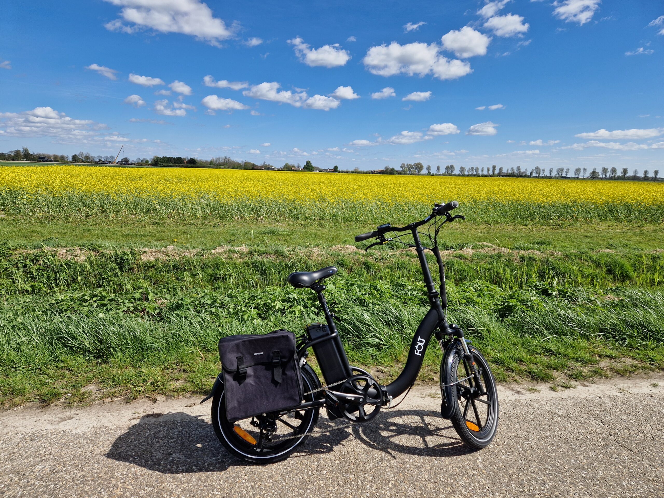 We testen de Folt elektrische vouwfiets. Type Folt 200-L